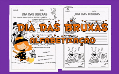 Diversas atividades dia das bruxas