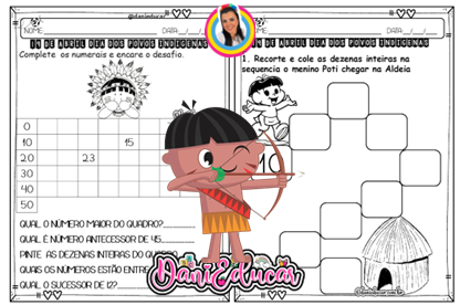 ATIVIDADES DE MATEMÁTICA POVOS INDÍGENAS