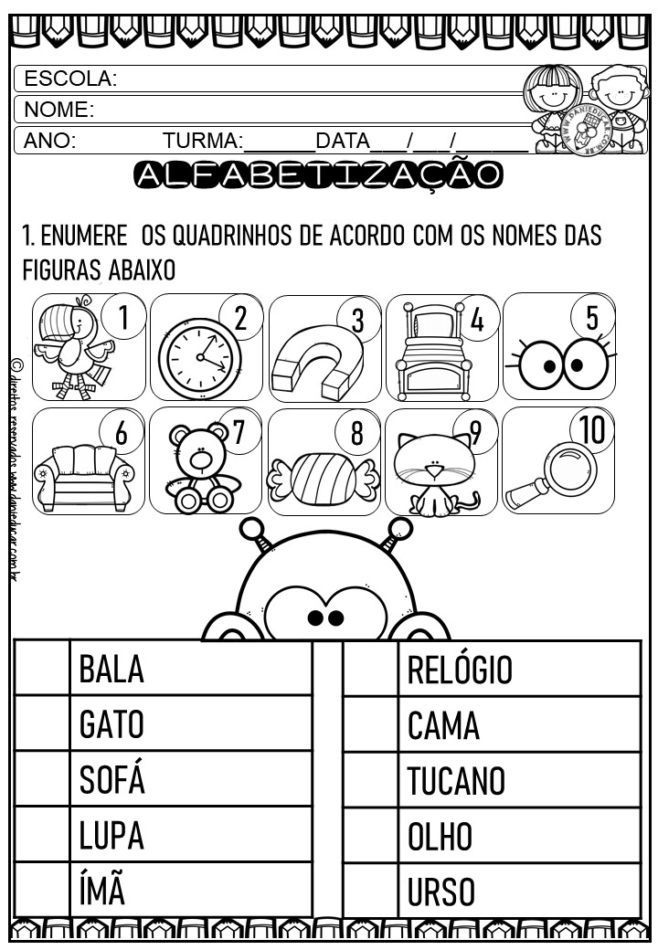 Alfabetização 2 ano - ensino fundamental - Dani Educar