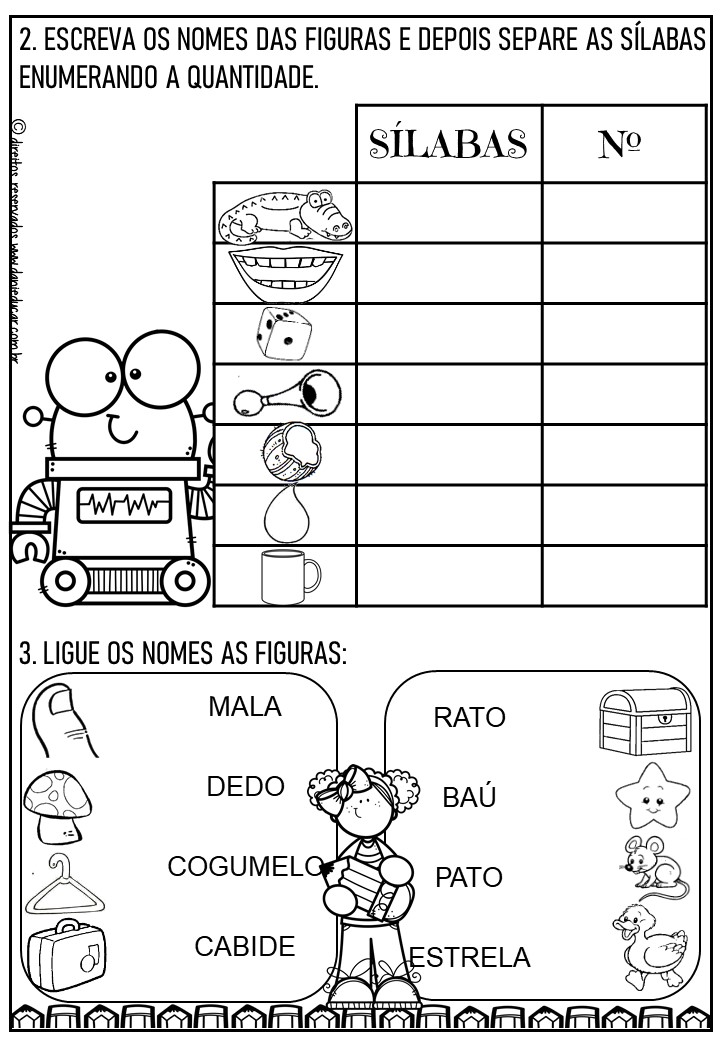 Alfabetização 2 ano - ensino fundamental - Dani Educar