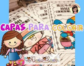 Capas para caderno AEE